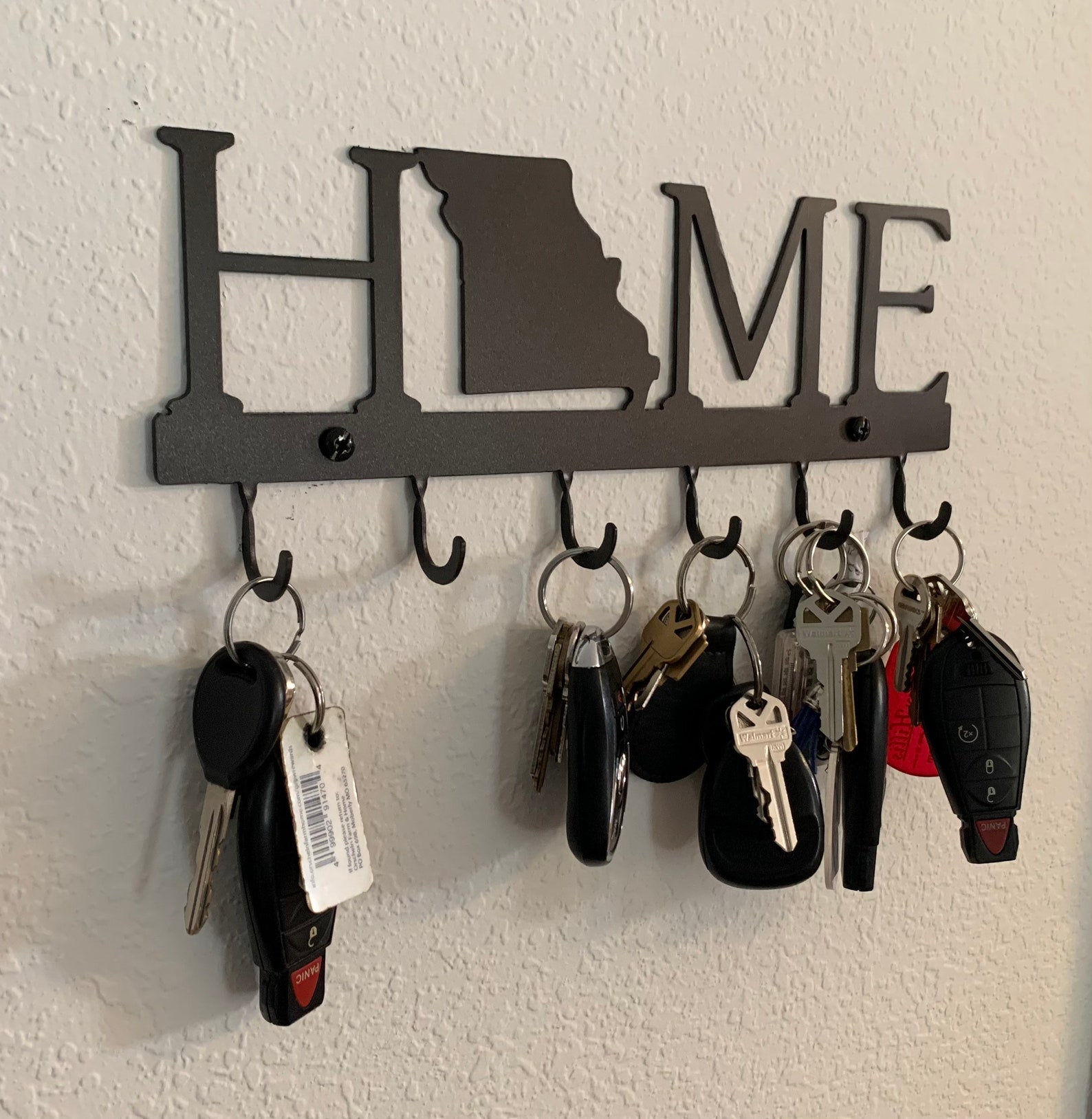 Key Rack Home State - Etsy