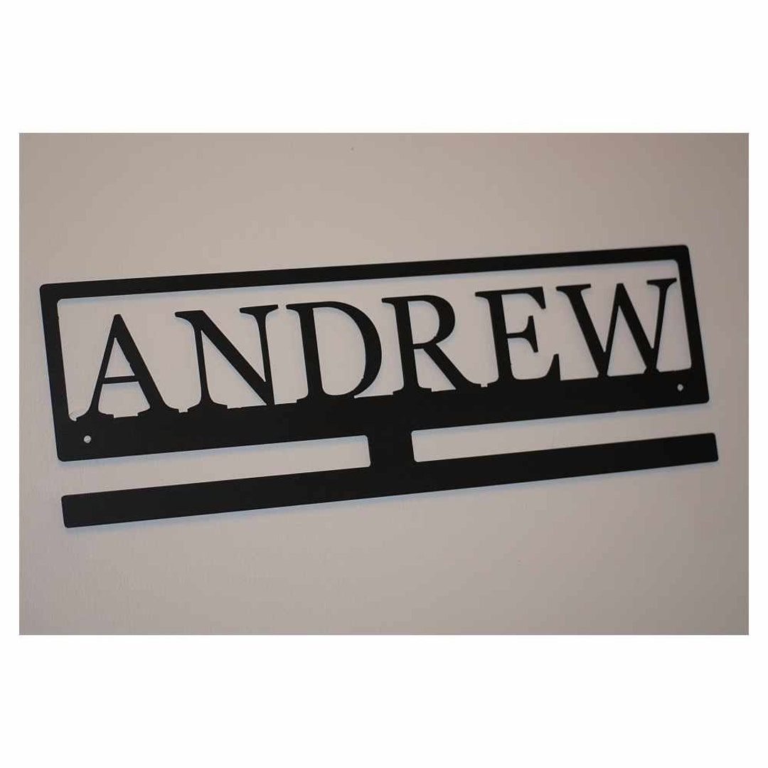 Custom Medal Rack With Name - Etsy