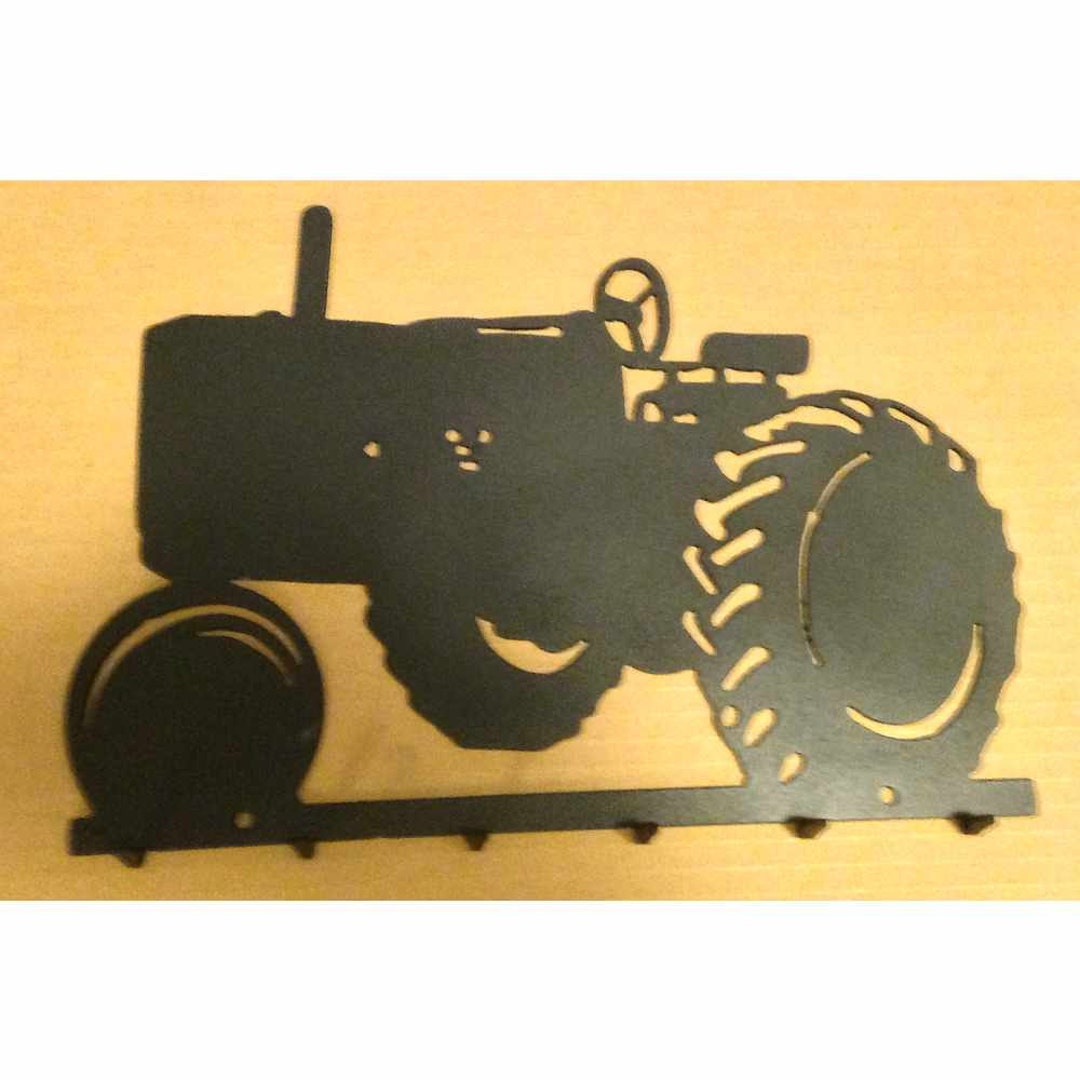 Tractor Key Rack With 6 Key Hooks - Etsy