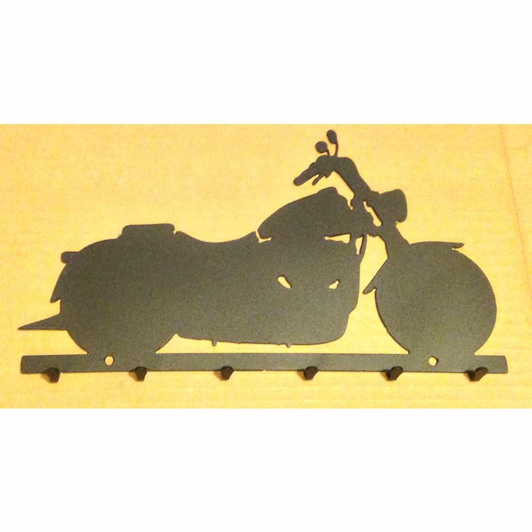 Motorcycle Key Rack With 6 Key Hooks - Etsy