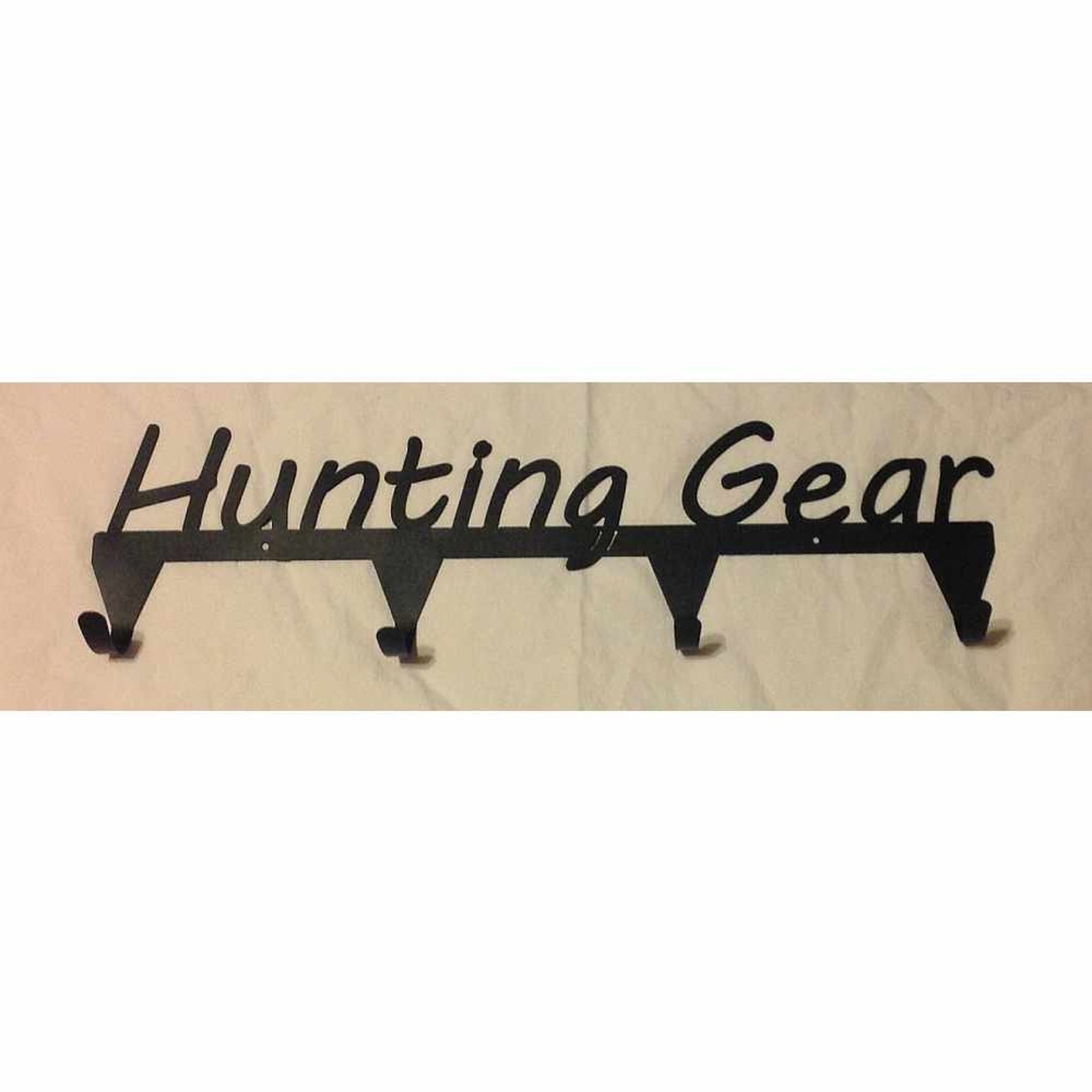 Hunting Gear Coat Rack With Four Hooks for Gear - Etsy