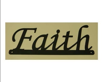 Inspirational Words Faith Love Hope Sign Set - Etsy