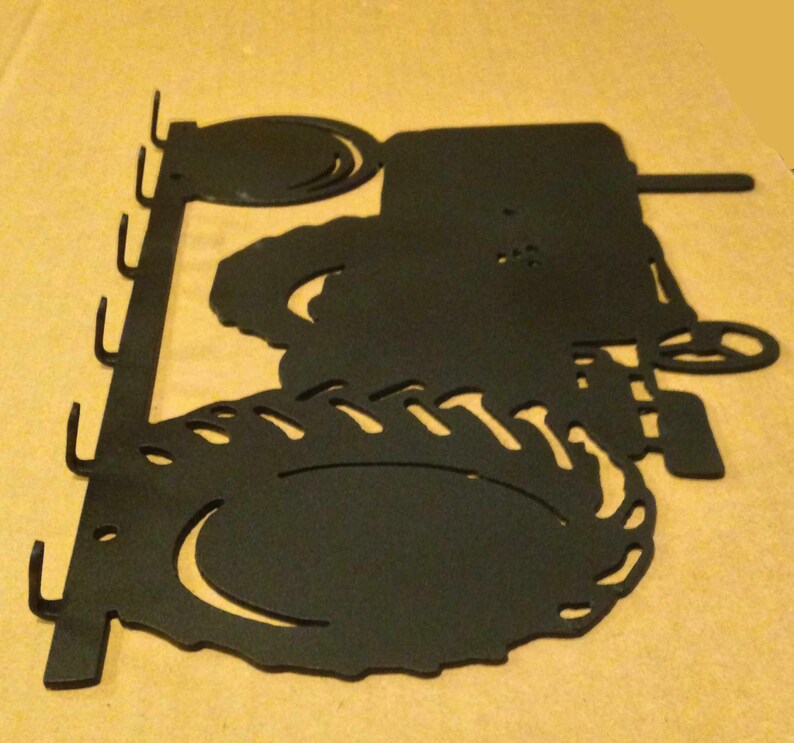 Tractor Key Rack With 6 Key Hooks - Etsy