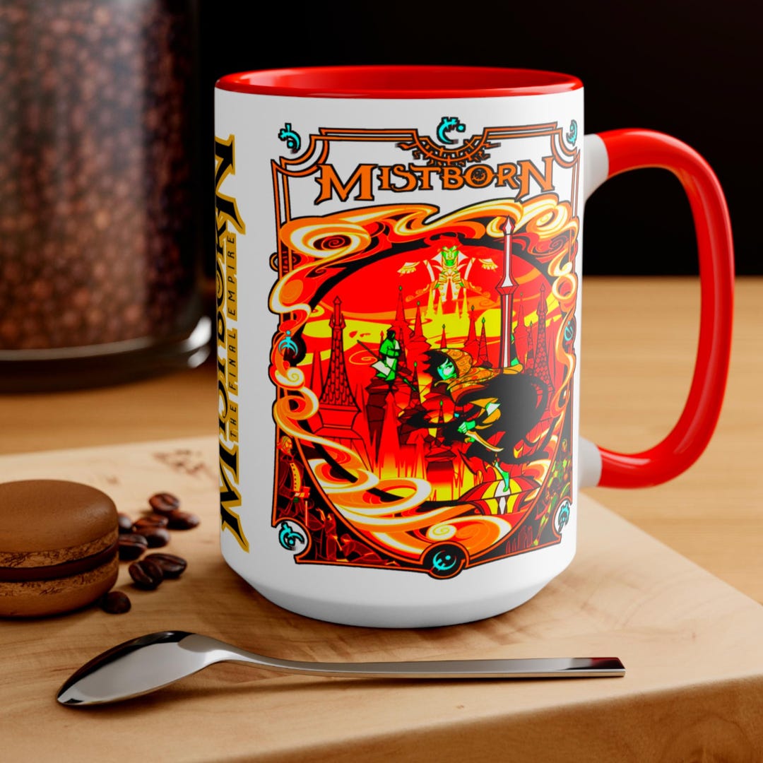 Coffee Mug, Mistborn Stormlight Archive Fan Gift, Brandon Sanderson ...