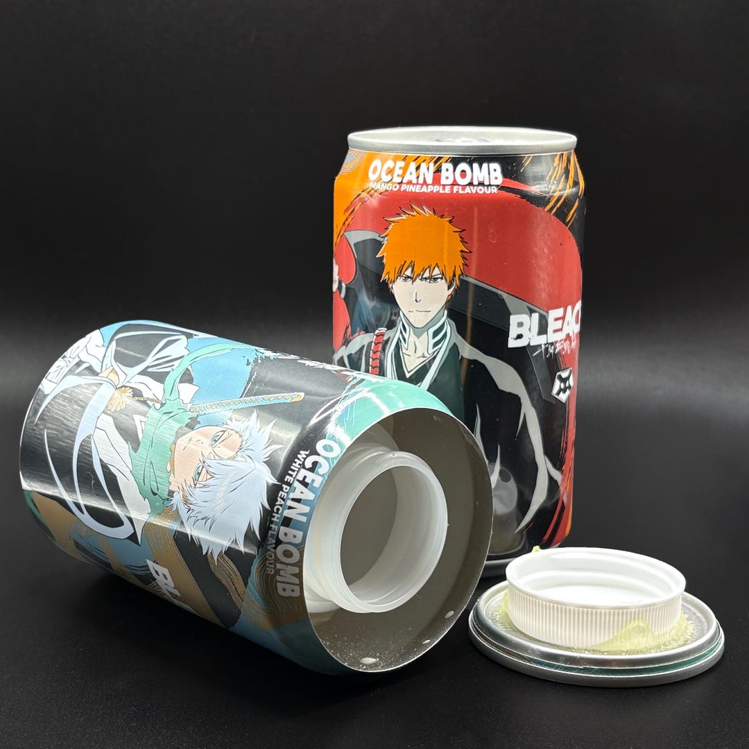 Bleach Anime Soda Stash Can- Lots of Different Patterns! - Etsy