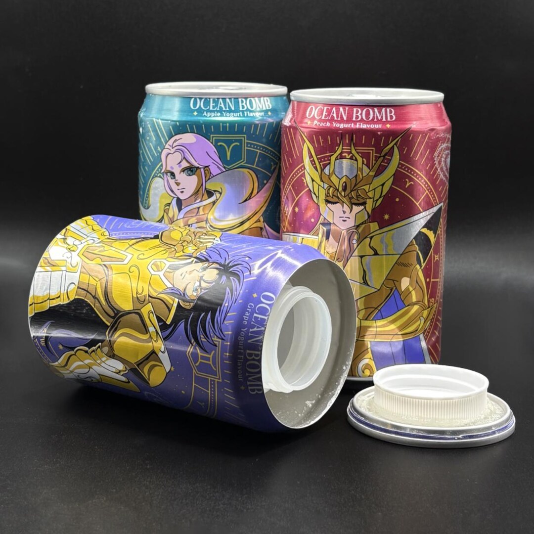 Saint Seiya Anime Soda Stash Can- Lots of Different Patterns! - Etsy