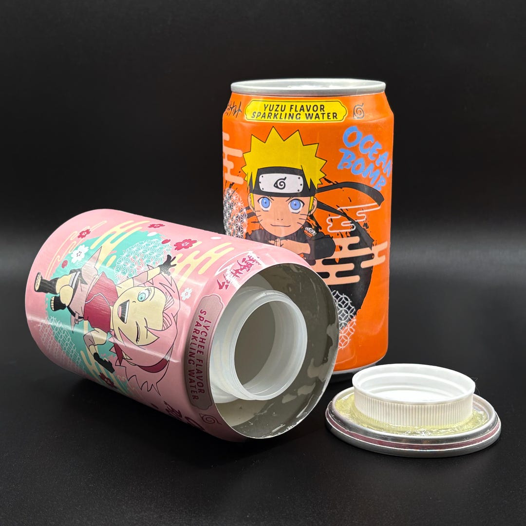 Naruto Anime Soda Stash Can- Lots of Different Patterns! - Etsy