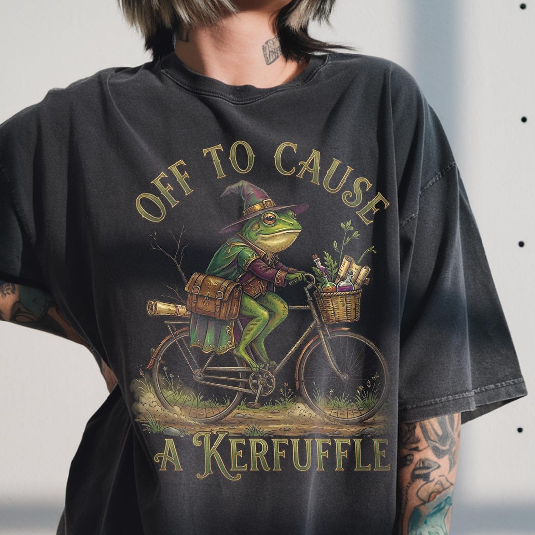 Off to Cause A Kerfuffle Comfort Colors Shirt | Vintage Graphic ...