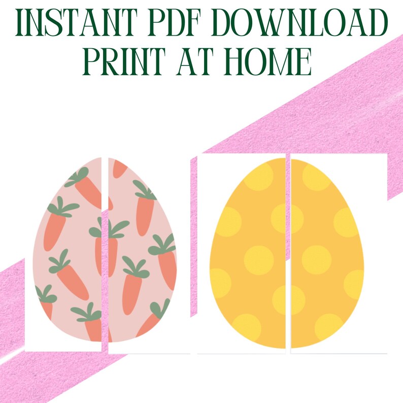 Easter Egg Matching Activity | Printable Toddler Kid Game | Simple ...