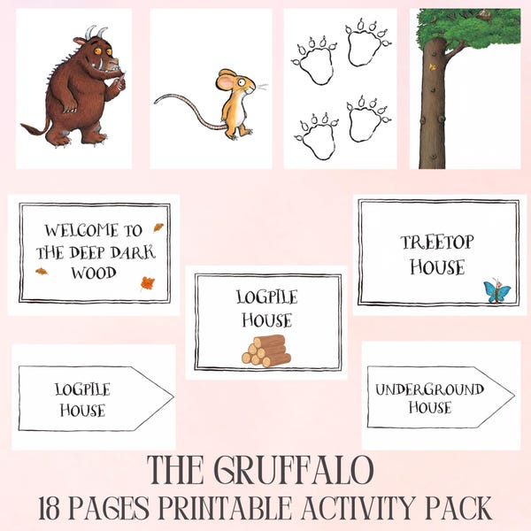 Gruffalo Mask - Etsy UK
