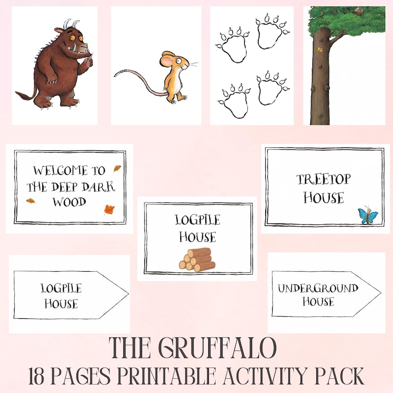 Gruffalo Art Prints - Etsy UK
