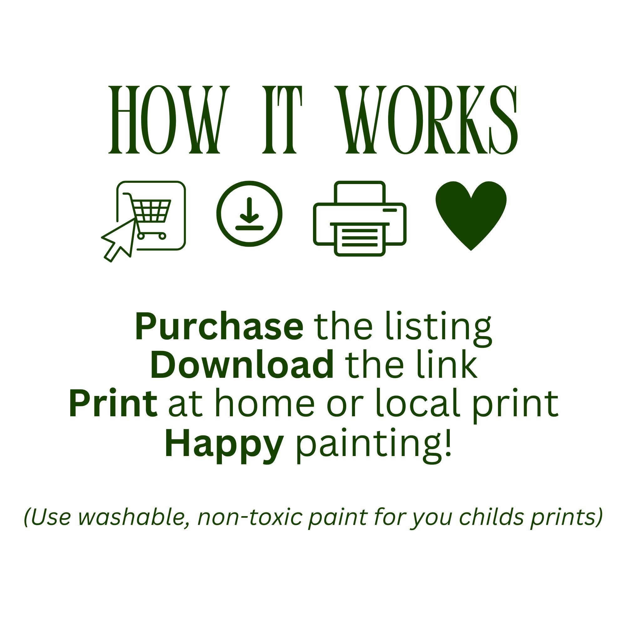 Kids Memory Book With Handprint Art USA | Printable 12 Month Calendar ...