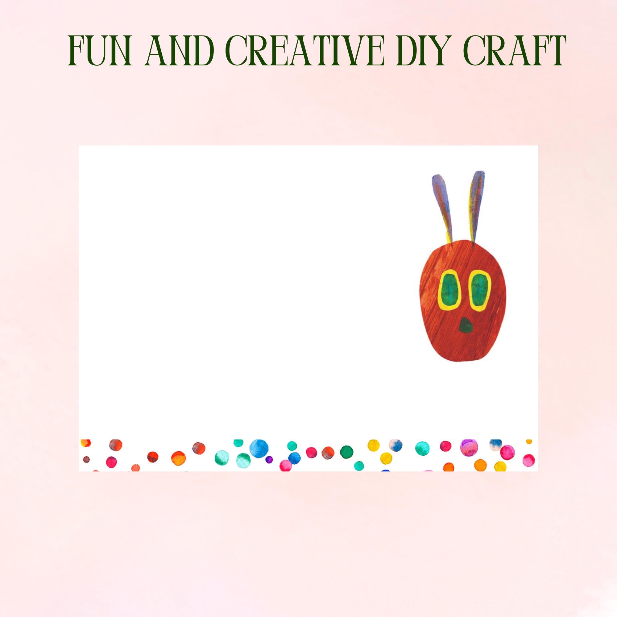 The Very Hungry Caterpillar / Handprint Footprint Art Craft / Kids ...