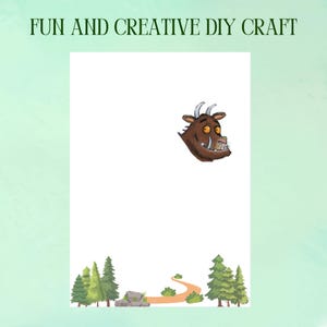 The Gruffalo / Handprint Footprint Fun Art Craft / Kids Toddler Baby ...