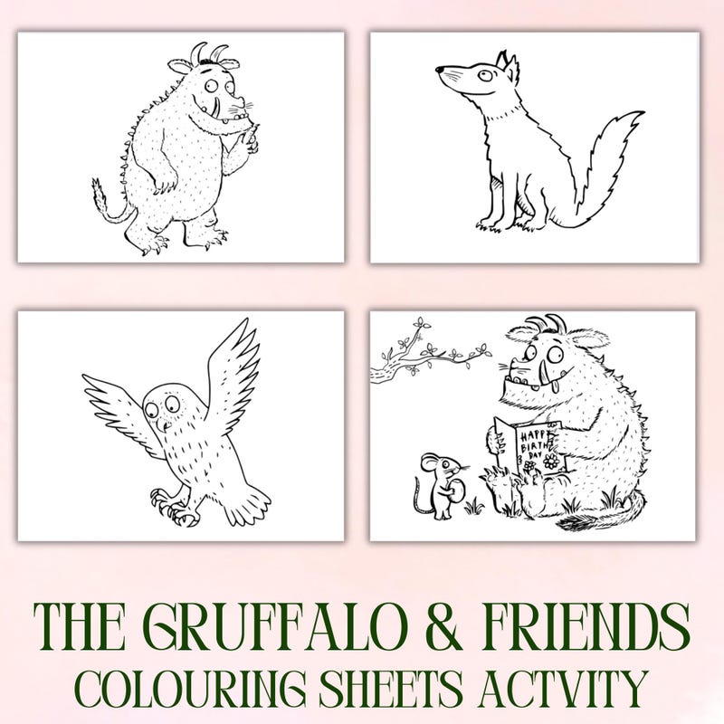 Gruffalo Art Prints - Etsy UK