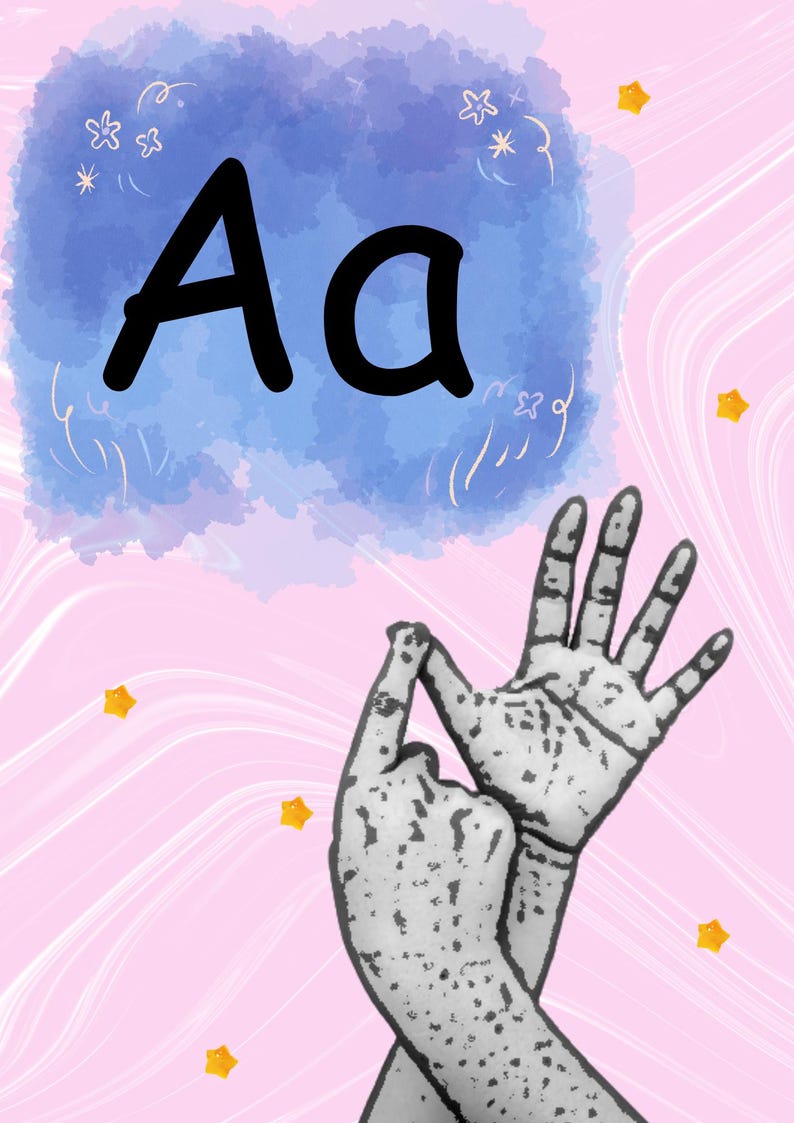 Editable Classroom AUSLAN Alphabet Posters - Ocean Pastels - Printable ...