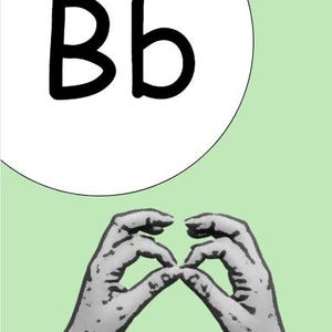 Editable Classroom AUSLAN Alphabet Posters - GREEN - Printable ...