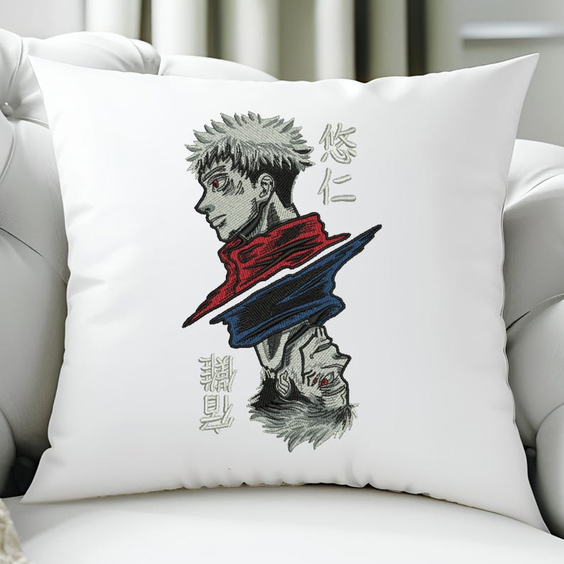 Anime Embroidery Design, Sakuna Embroidery, Anime Inspired Embroidery ...
