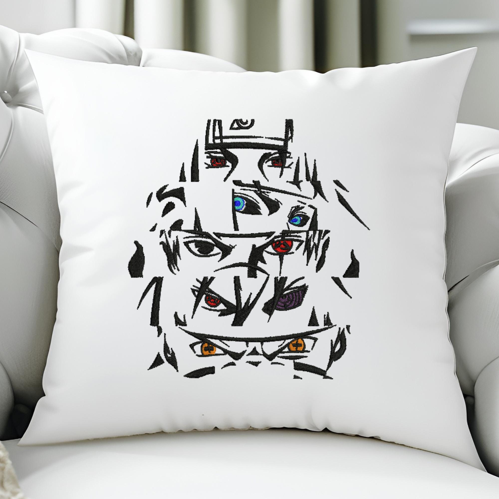 Anime Embroidery Design, Naruto Embroidery Design, Premium Anime ...