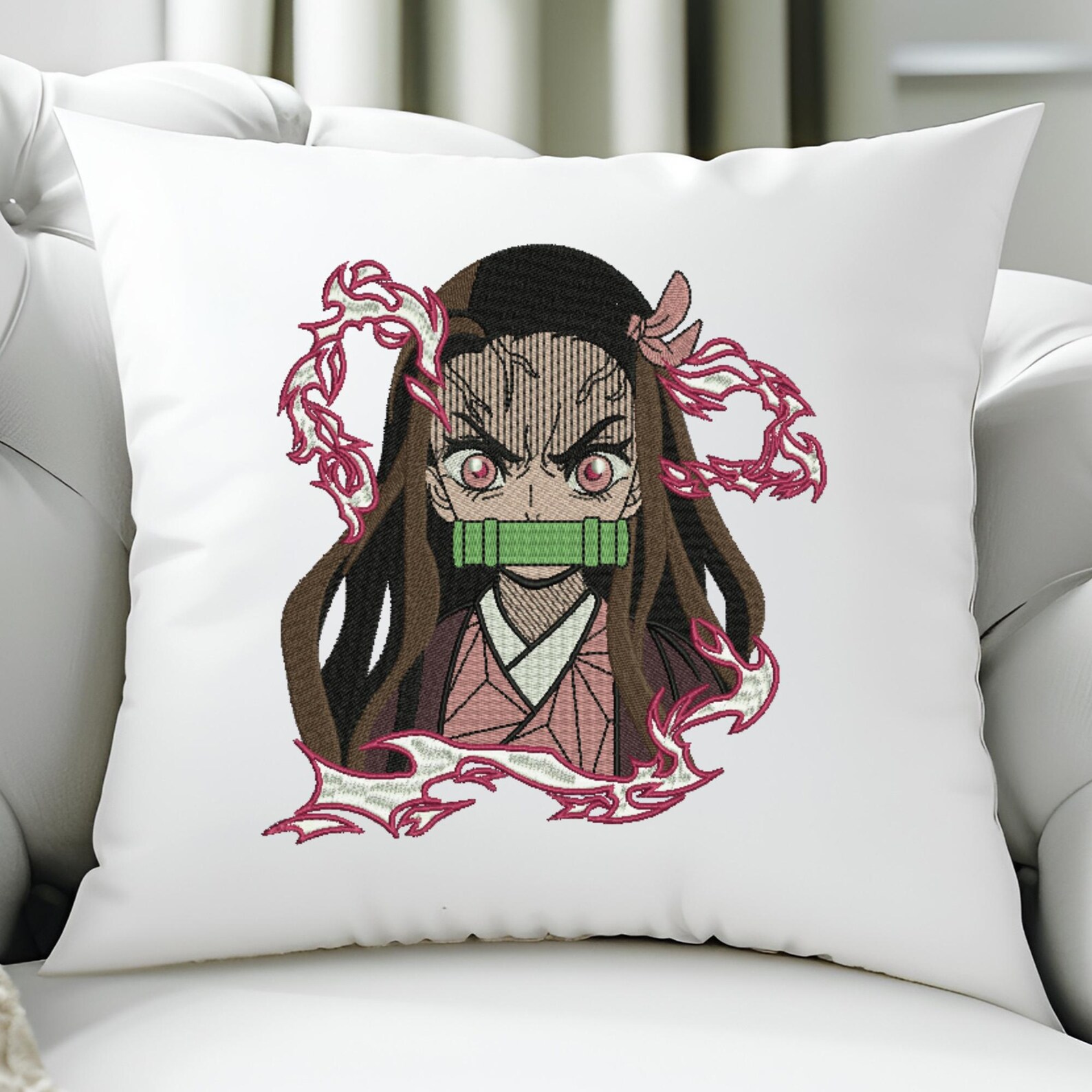 Anime Embroidery Design, Demon Slayer Embroidery, Mega Anime Embroidery ...