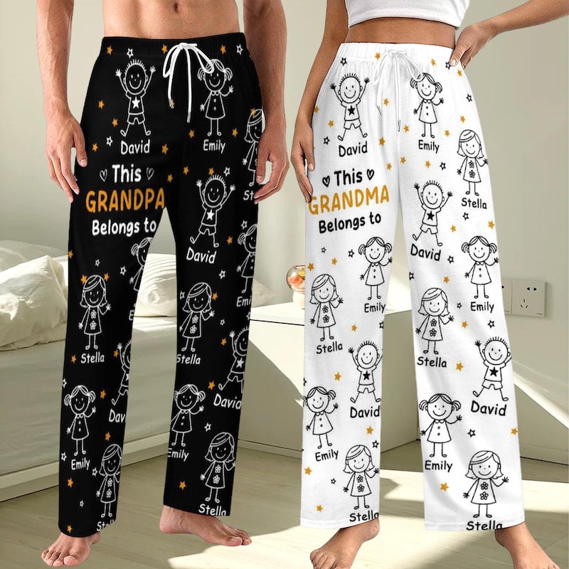Grandpa Sleep Pants - Etsy UK