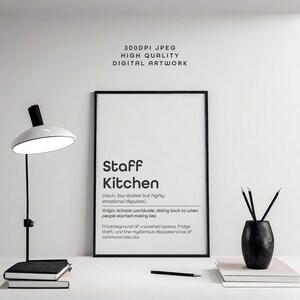 Teacher Humour, Funny Poster for School, Class, Decor, Definition ...