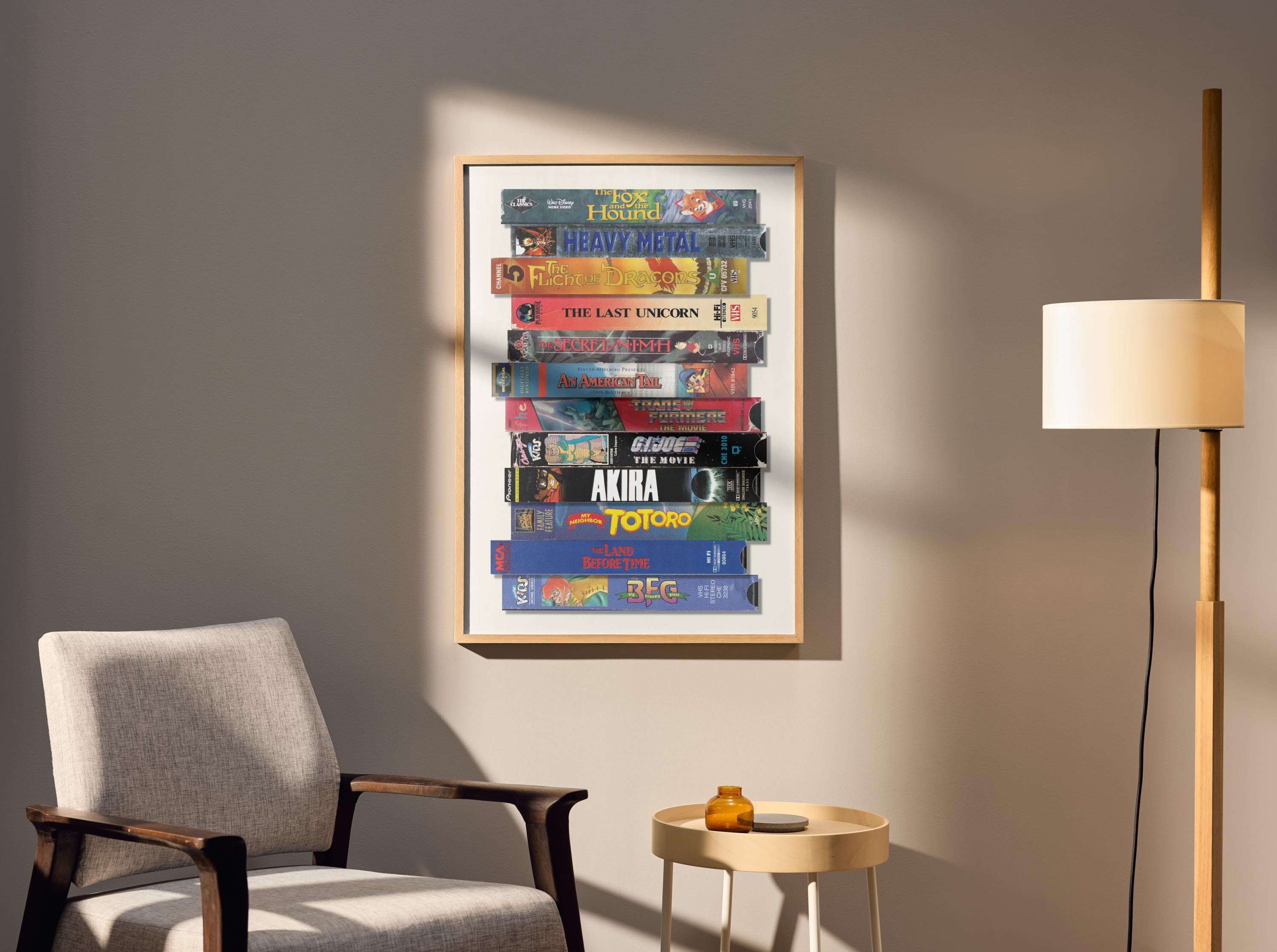 1980's VHS Tape Poster, VHS Cassette, Retro Art, Movies, Films, Old ...