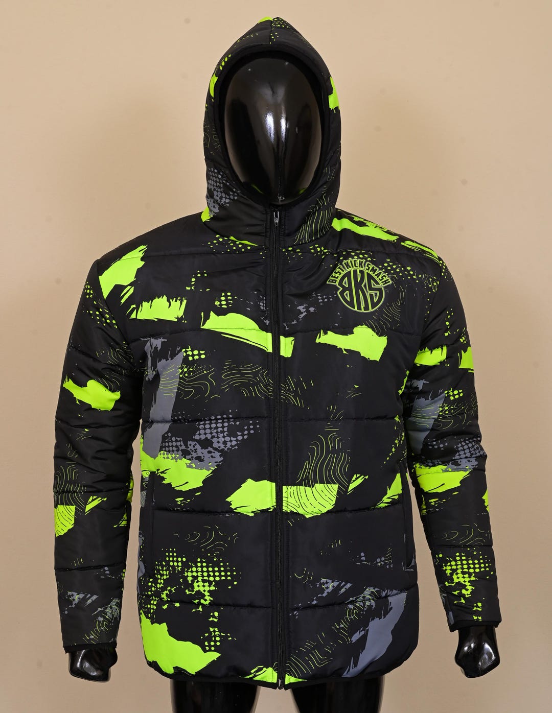 Personalized Puffer Jacket With Custom Logo and Text | Design Your Own ...