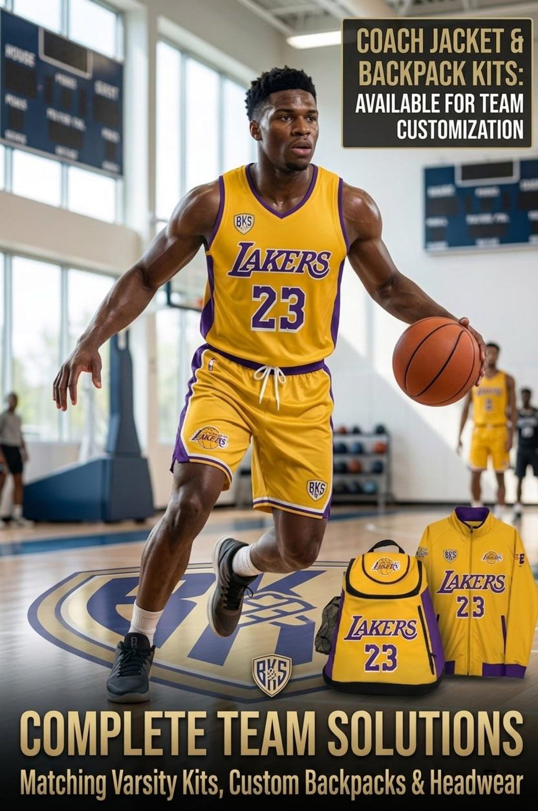 Custom Basketball Uniform Full Kit - Sublimated Team Practice Wear ...
