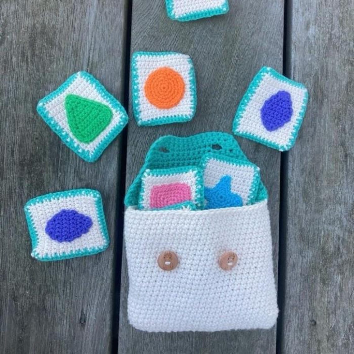 Crochet PATTERN Memory Game – the Crochet Pattern – Fun & Focus – Match ...