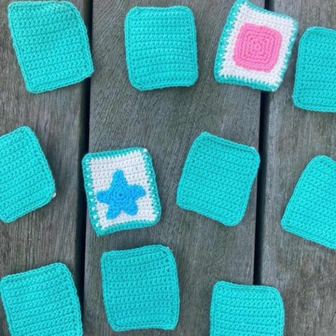 Crochet PATTERN Memory Game – the Crochet Pattern – Fun & Focus – Match ...