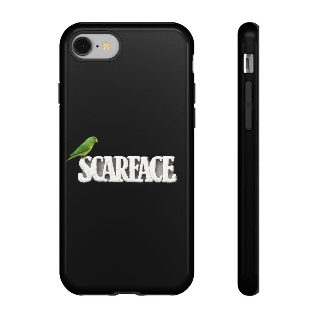 Scarface Logo With Parrot Phone Case | Tough Case - Etsy