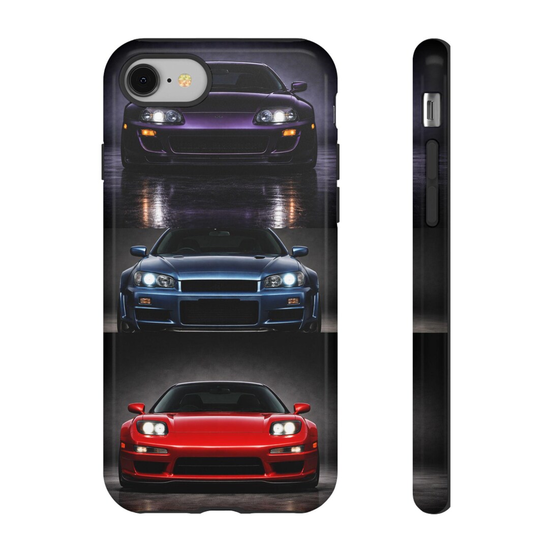 Sportscar Trio Tough Cases | Racing Car Phone Case, Skyline, NSX, Supra ...