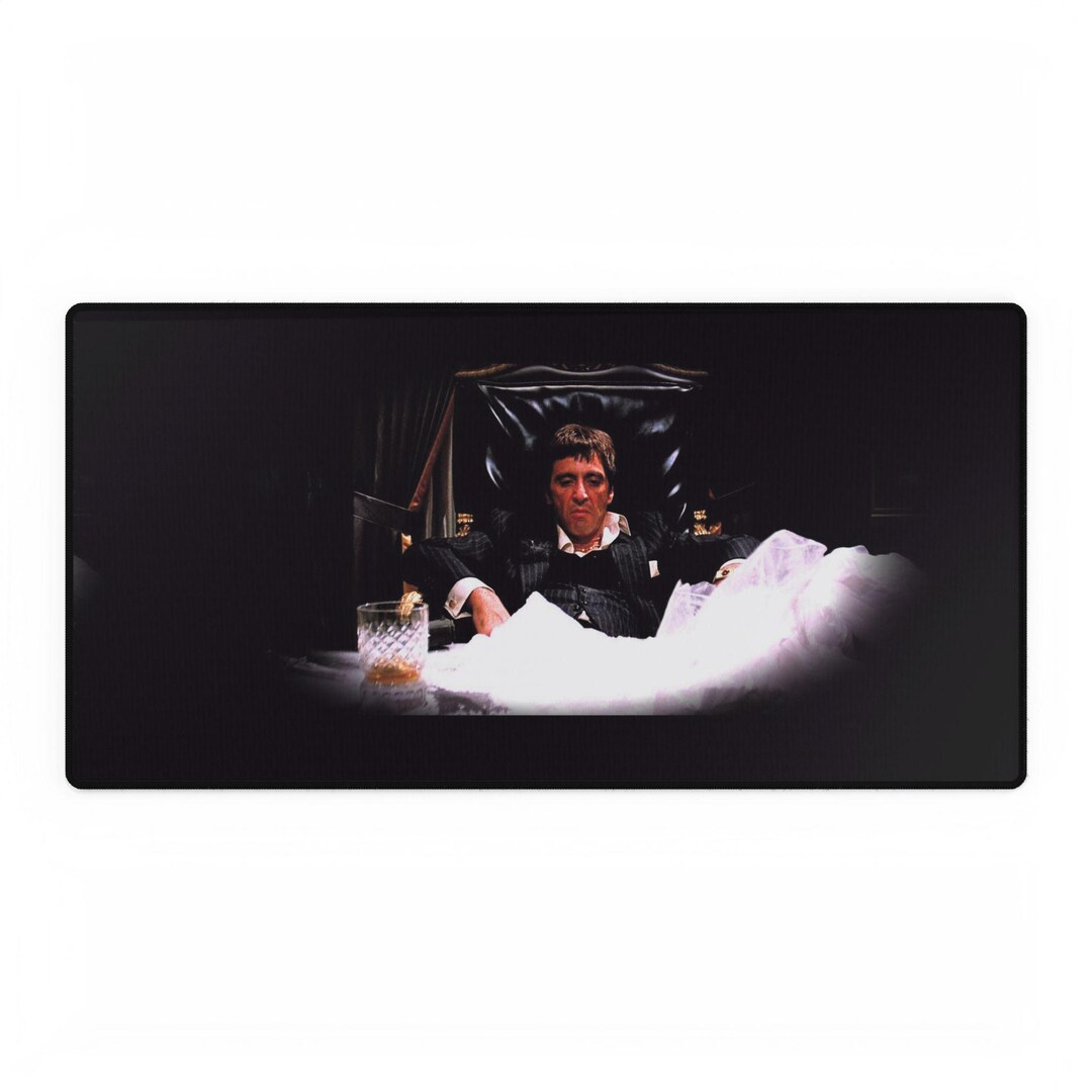 Scarface Icon Desk Mat | Movie Poster Office Gaming Mousepad - Etsy