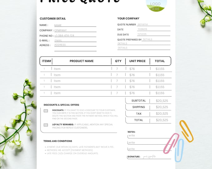 Bar Event Price Quote - Etsy Canada