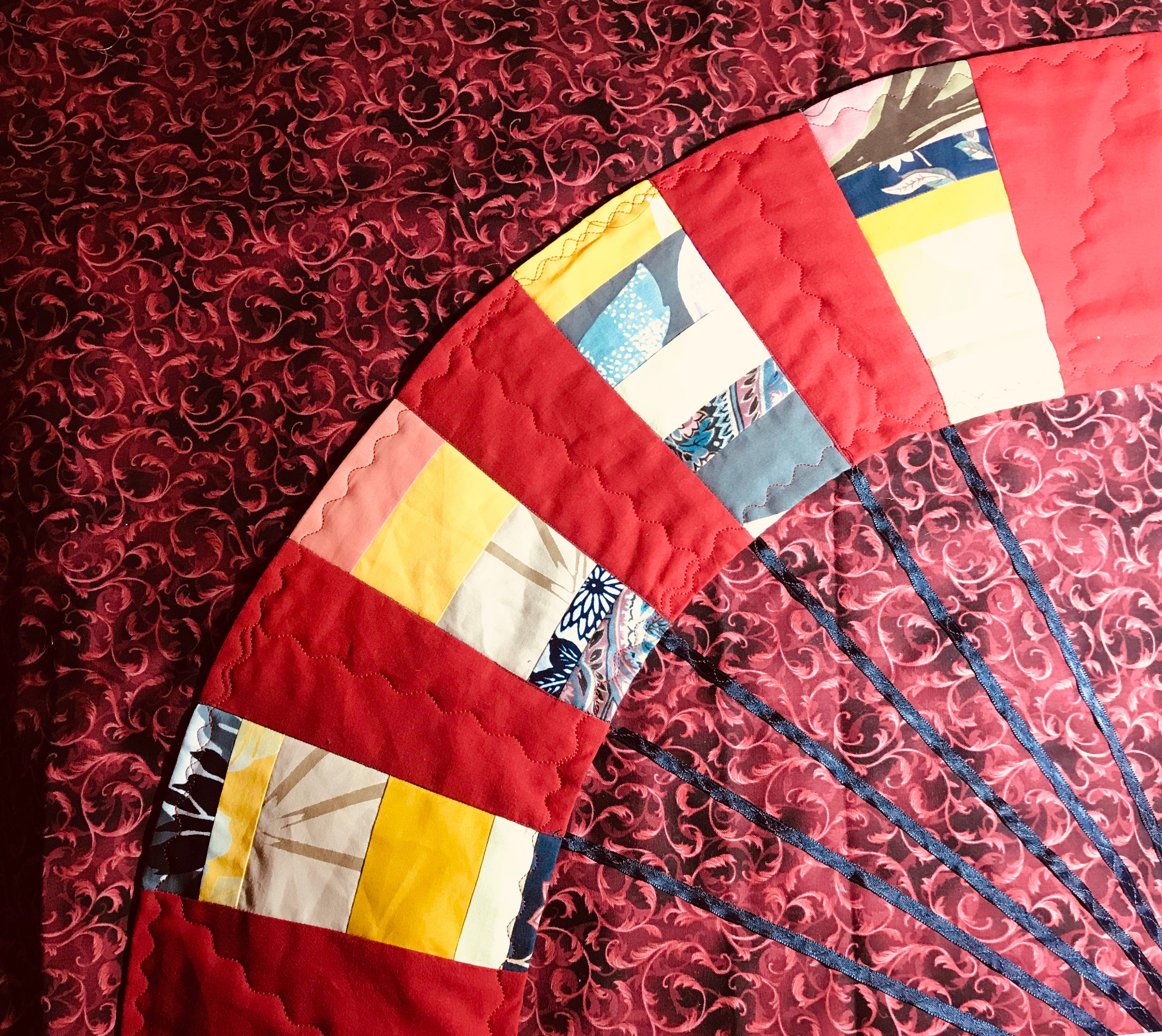 Geisha Fan Quilt - Etsy