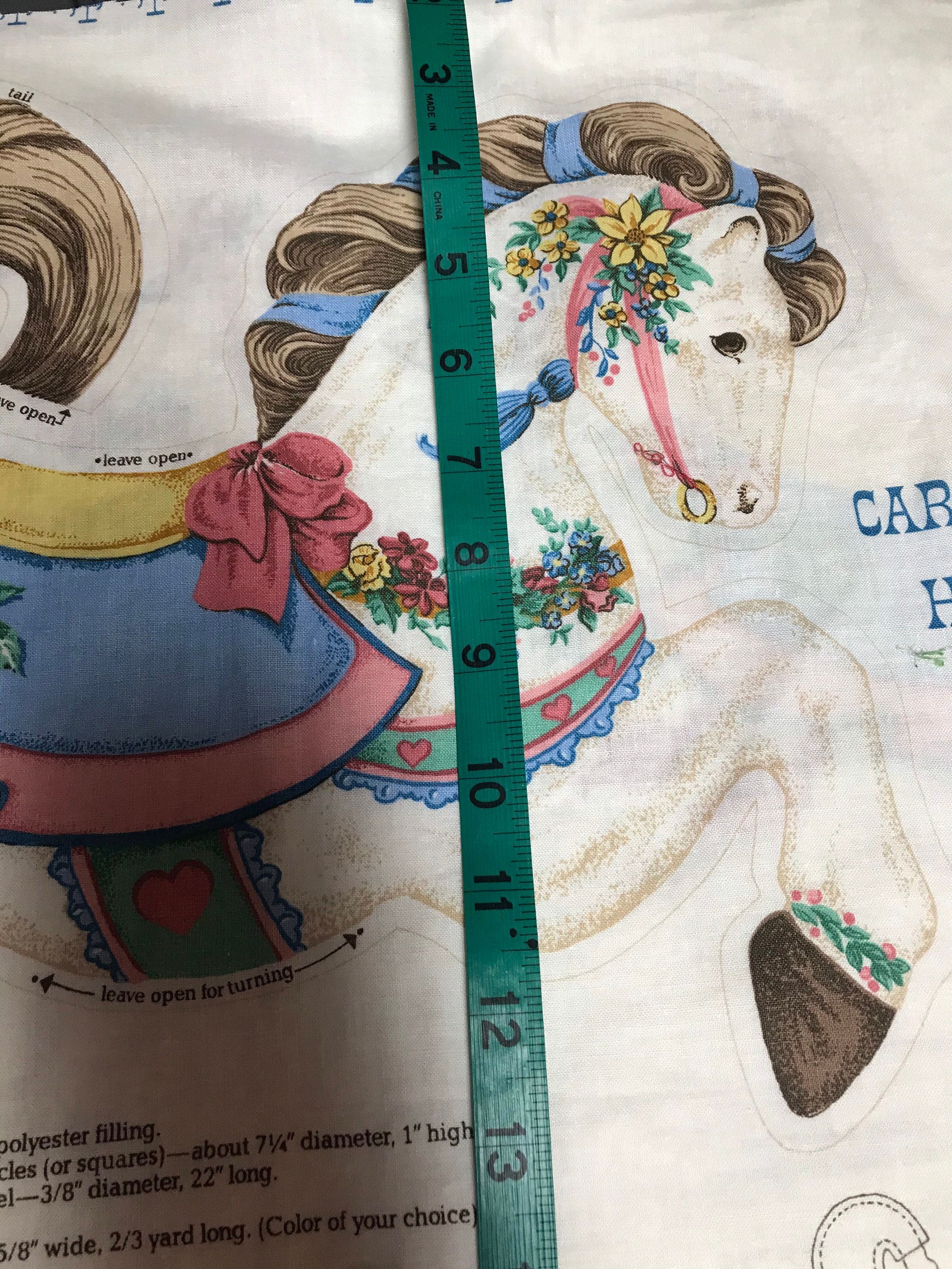Carousel Horse Appliqués Set of 2 - Etsy