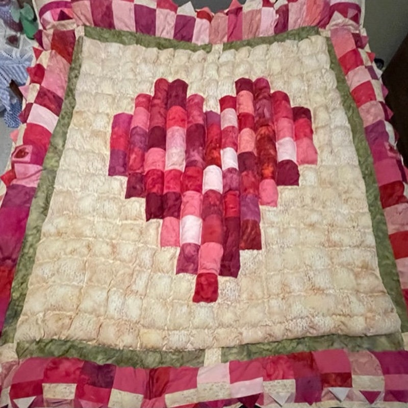 Puff Quilt - Etsy