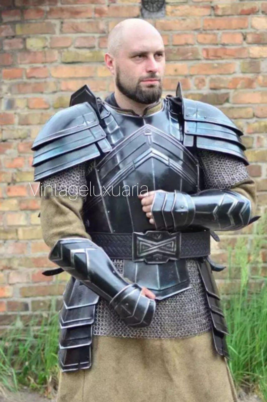 Moria Dwarven Battle Armor & Crusader Knight Suit | Full-body Wearable ...