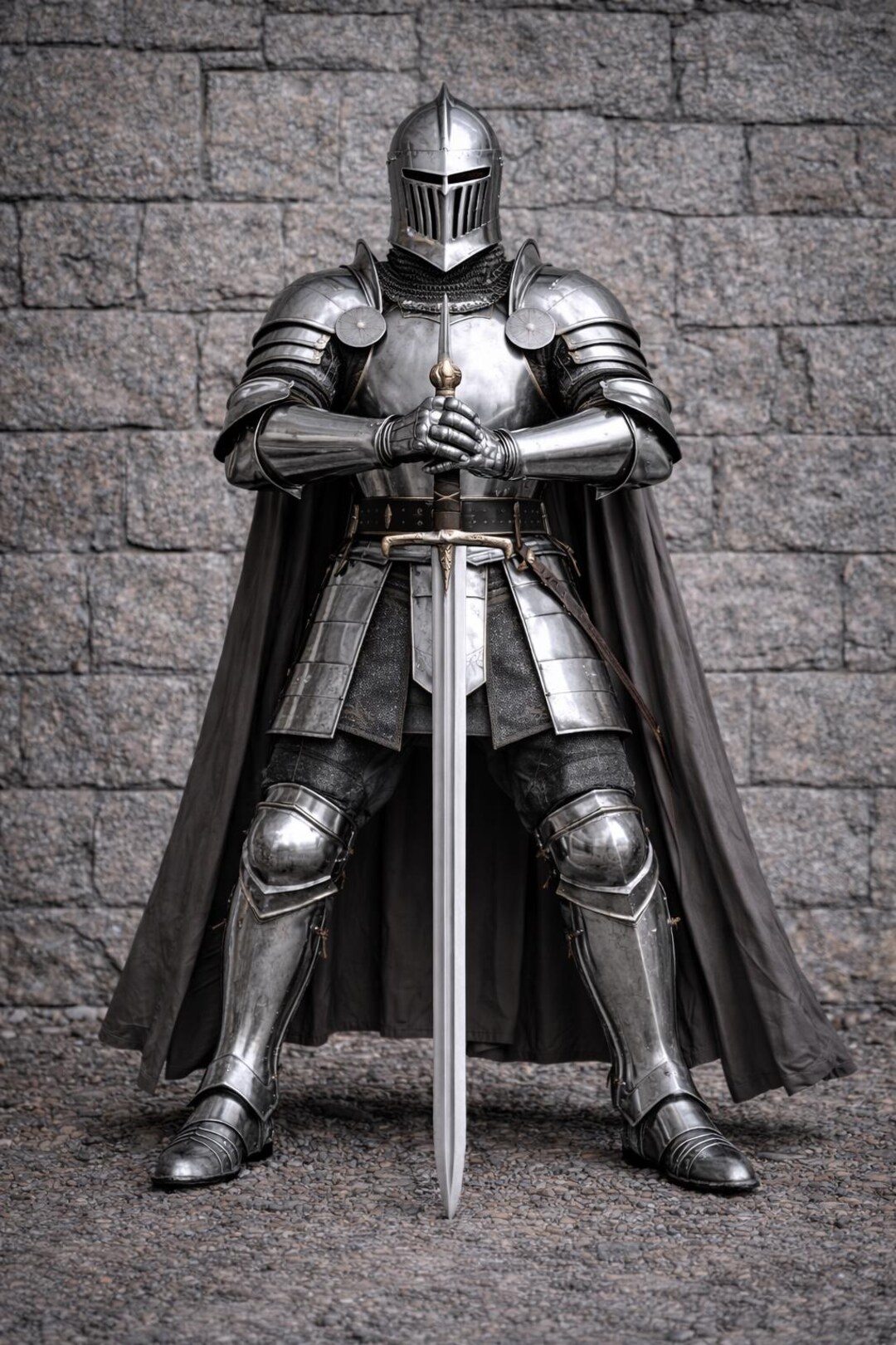 Medieval Full Plate Knight Armor | Handcrafted Steel Suit of Armor ...