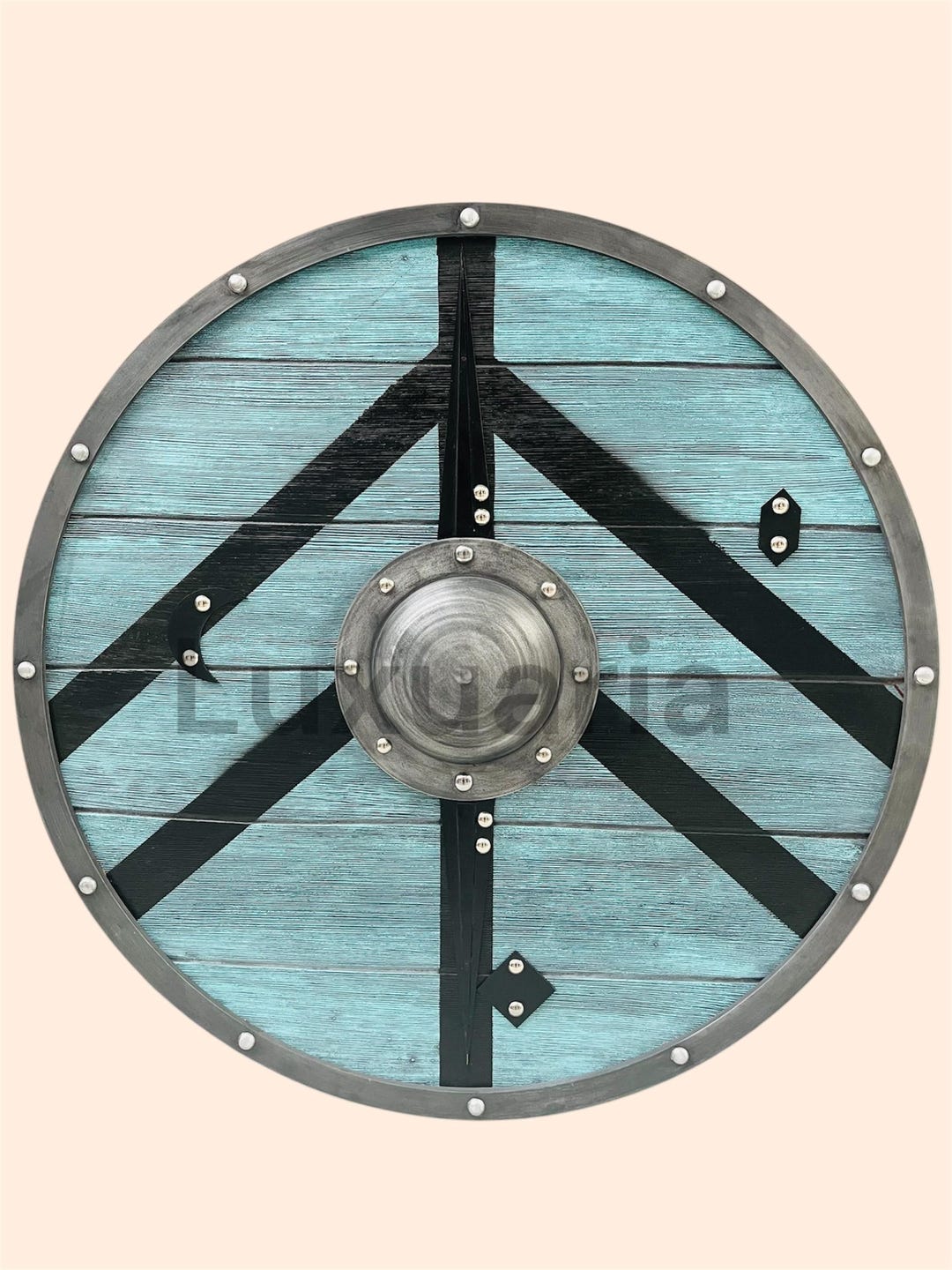Viking Sheild Valhalla Wooden Handmade Queen Lagertha Shield Maiden ...