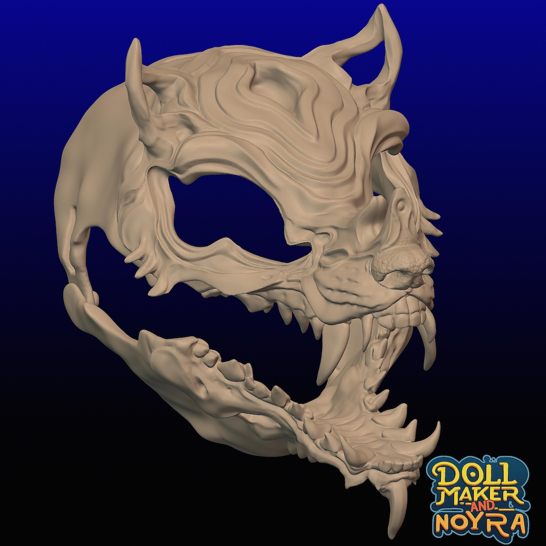 Fursuit Head Base Mask Demon Wolf Furry _n0yra_ & Doll_maker_official ...