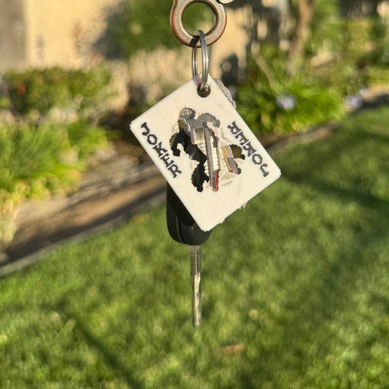 Puzzle Keychain - Etsy