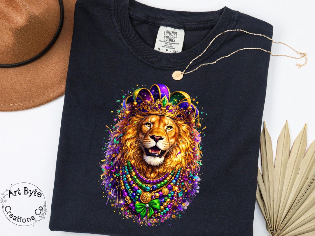 Mardi Gras Lion King PNG, New Orleans Carnival Clipart (digital ...