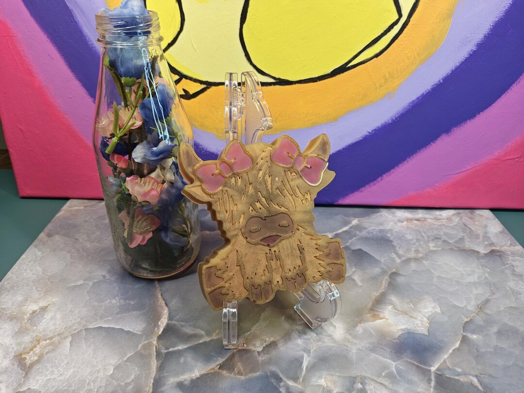 Highland Cow Cute Paperweight - Etsy