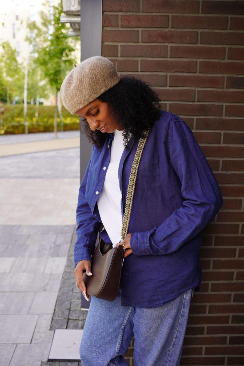 Crossbody Paracord Bag Strap / Shoulder Bag Holder / Macrame Bag Hanger ...