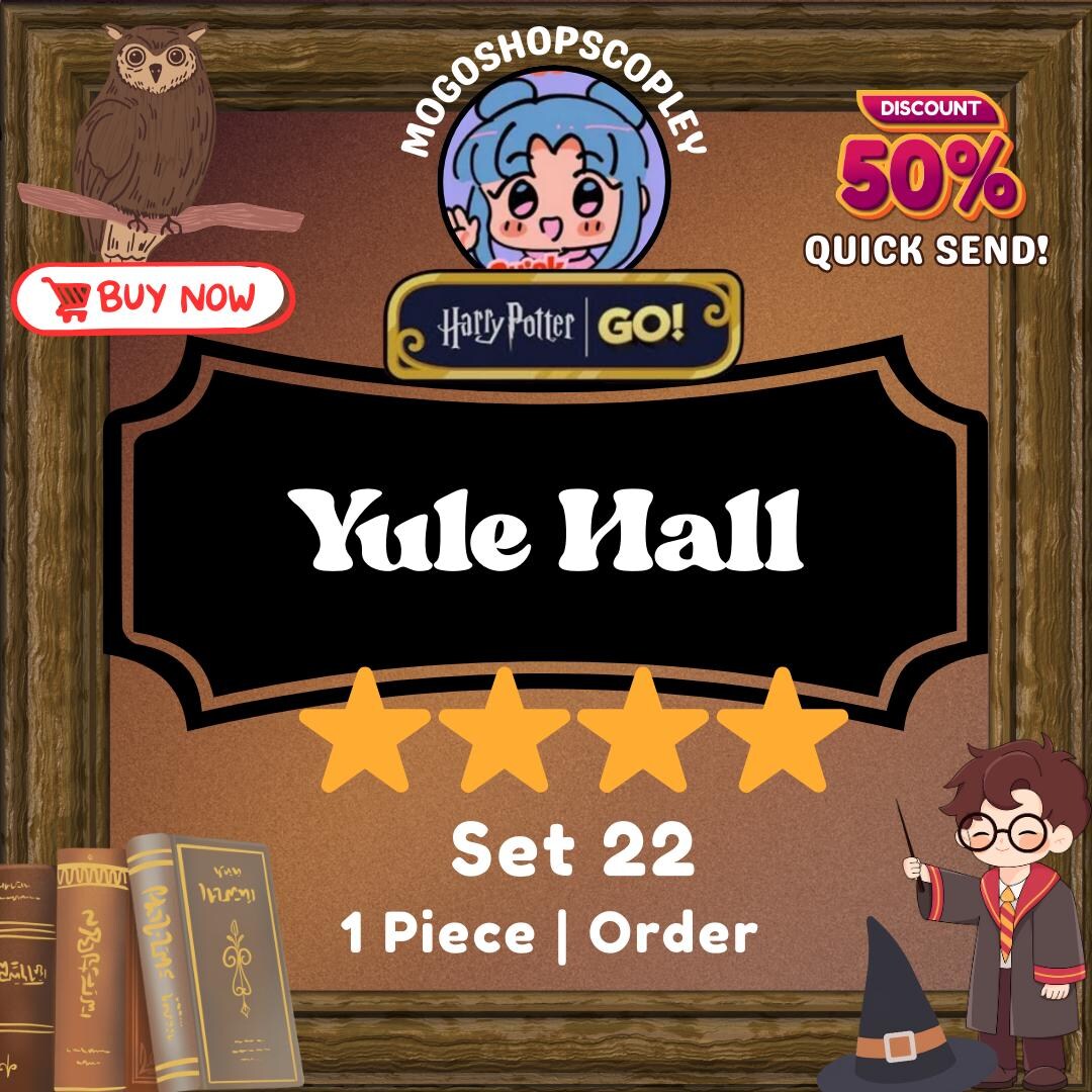 Mono Go 4 Star Sticker | YULE HALL | 1 Piece | Fast Delivery | - Etsy
