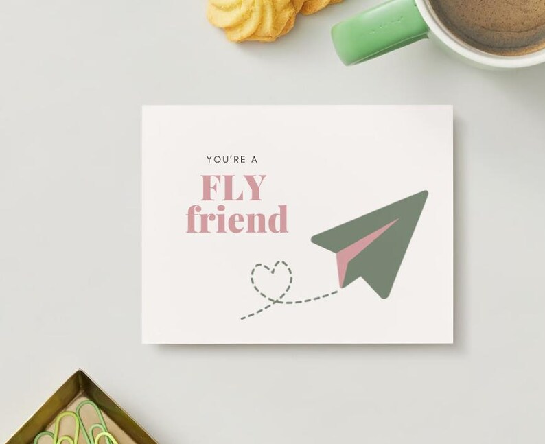Printable Paper Airplane Valentine Cards - 4 Designs - Etsy