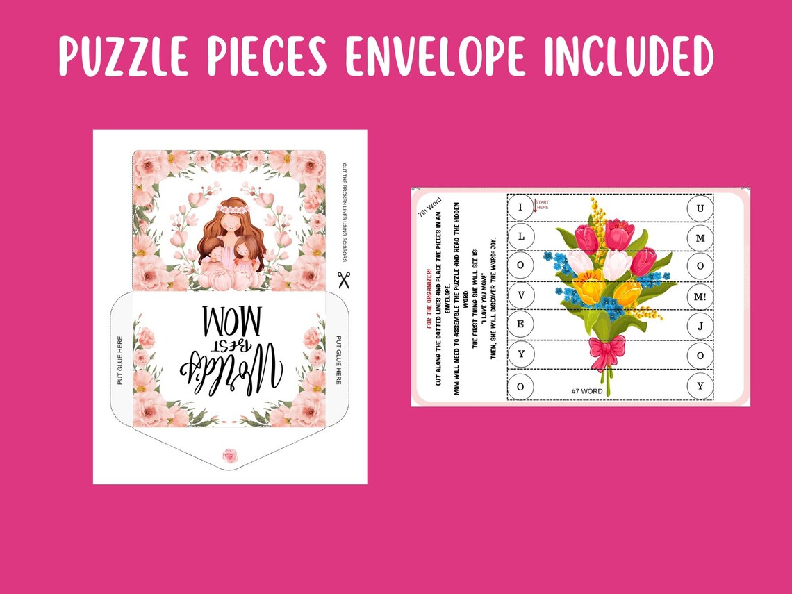 Mother’s Day Treasure Hunt, Printable Escape Room for Mom, Birthday ...