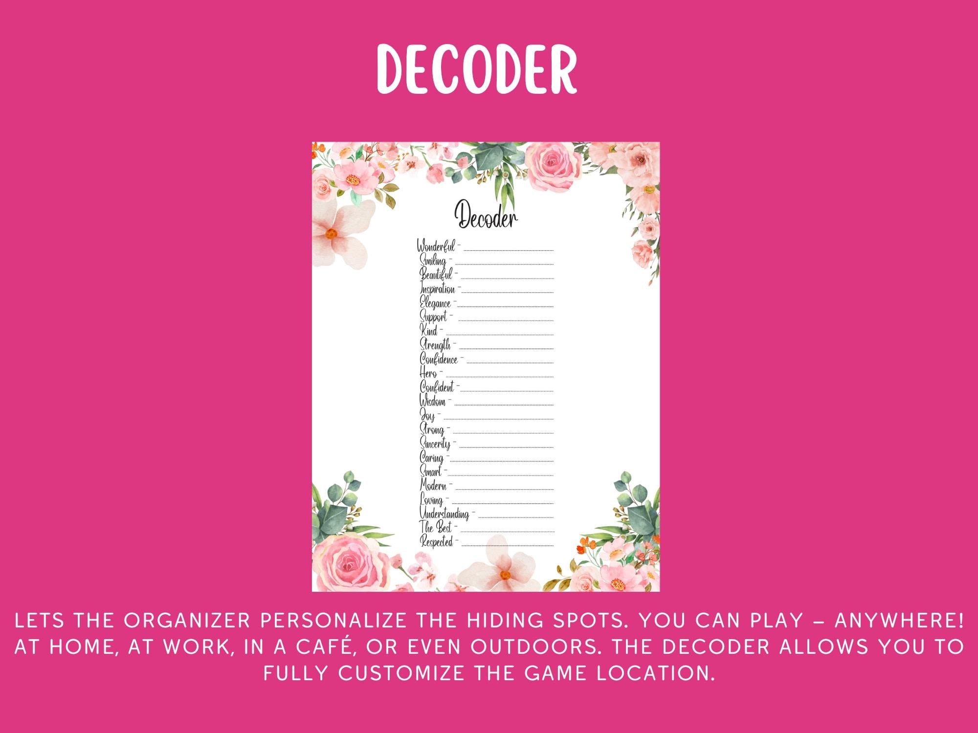 Mother’s Day Treasure Hunt, Printable Escape Room for Mom, Birthday ...